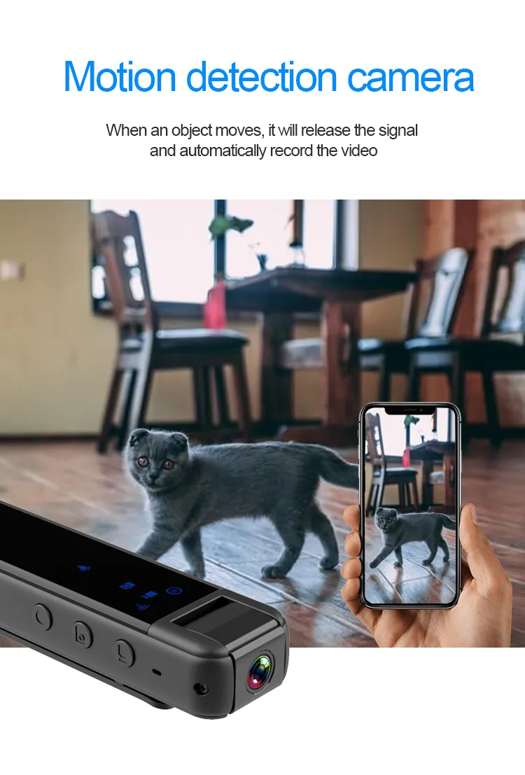 1080P HD Mini Night Vision Camera with WiFi & Motion Detection - Free ...