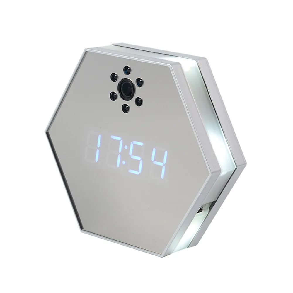 WiFi Spy Clock Camera with Audio and Night Vision - Free Shipping ...